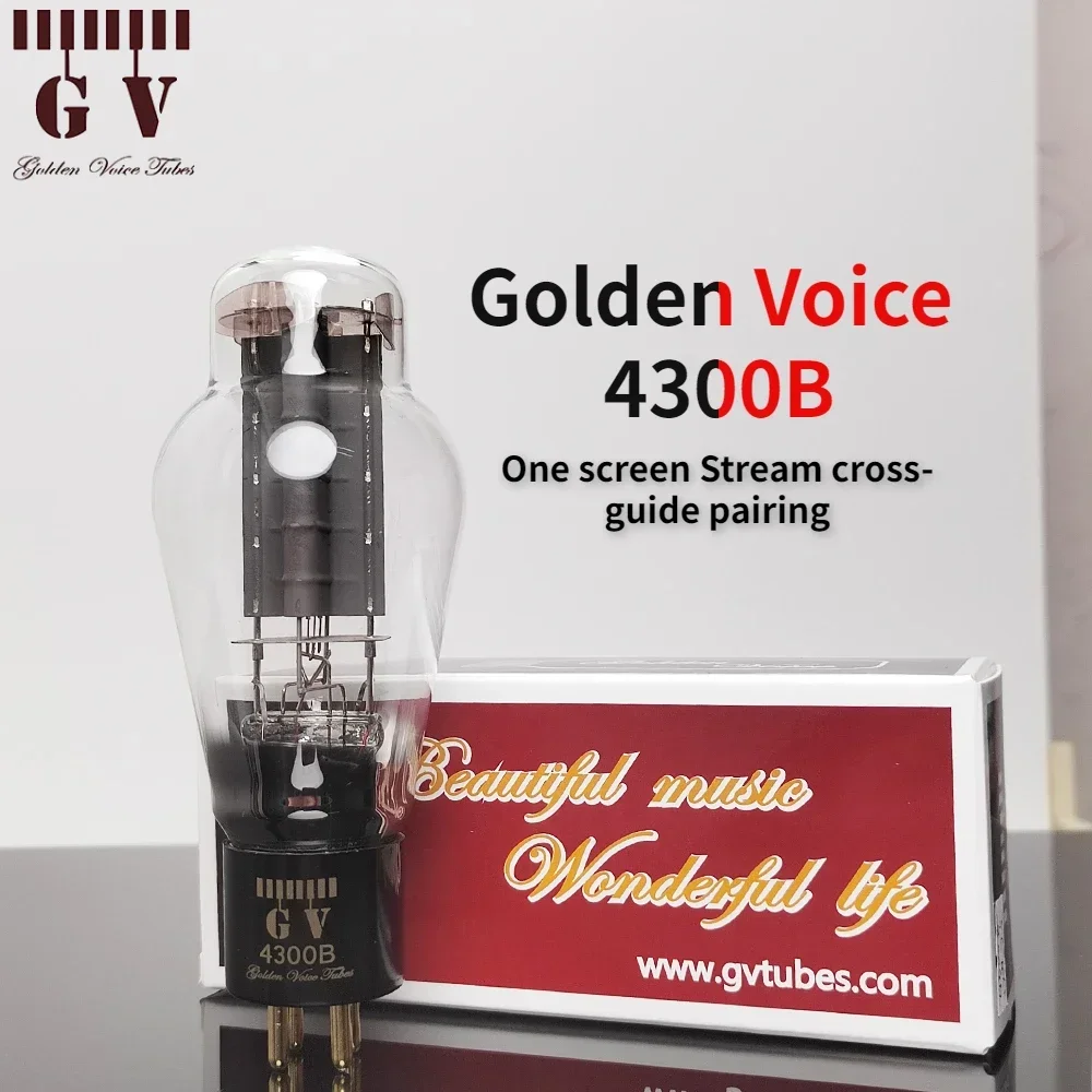 Golden Voice Vacuum Tube GV 4300B Replaces 300B WE300B 300BN 300BT ...