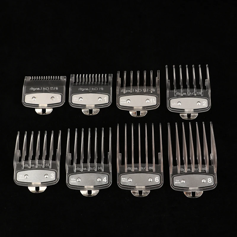 8Pcs-Limit-Comb-For-Electric-Clippers-Barber-Shop-Pro-Cutting-Guide ...