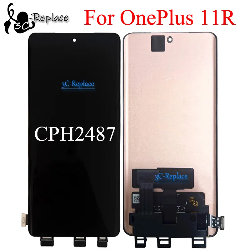 Amoled-Black-6-74-Inch-For-OnePlus-11R-1-11R-CPH2487-LCD-Display-Touch ...