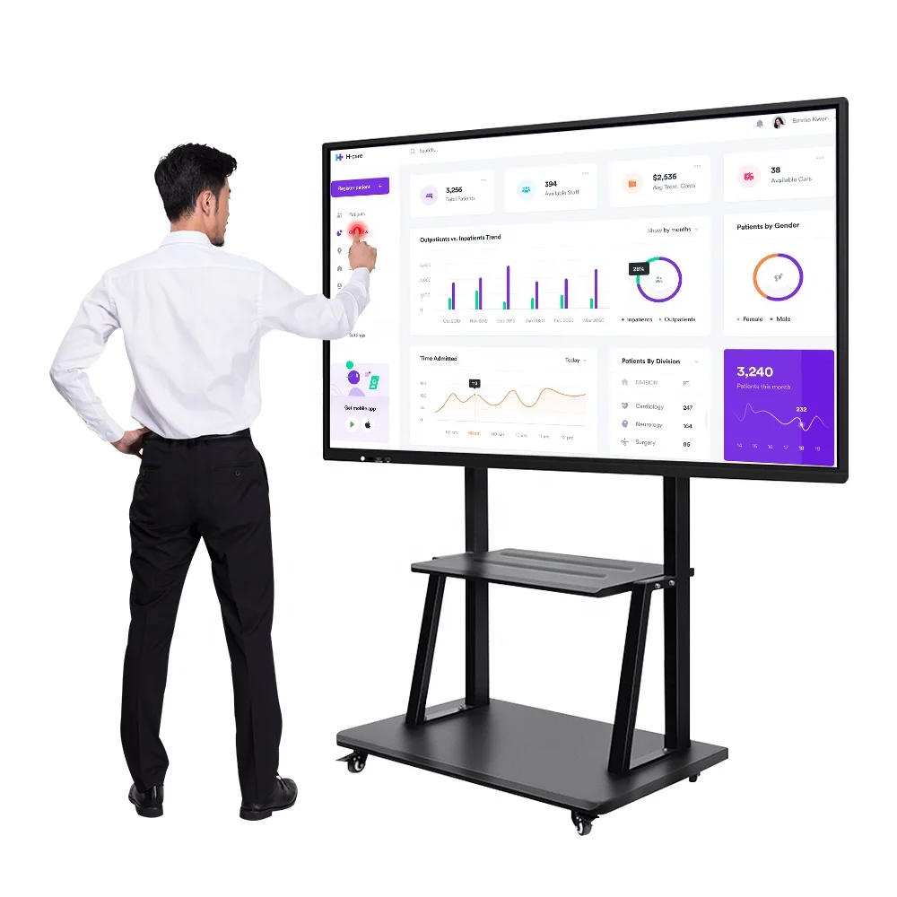 Pizarra digital interactiva con proyector, tablero inteligente con ...