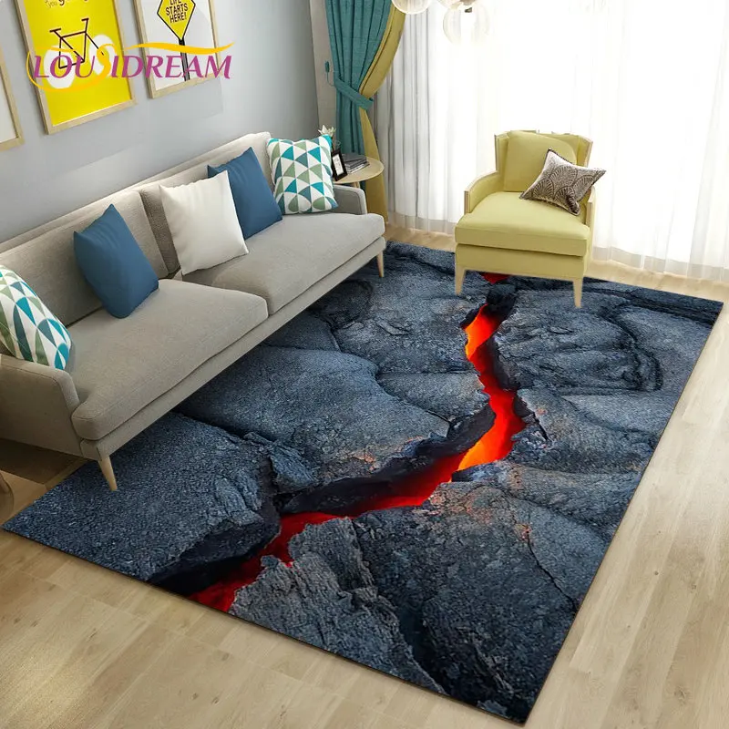 3d Floor Rugs Living Room | 3d Play Carpet Rug | Large 3d Area Rugs ...