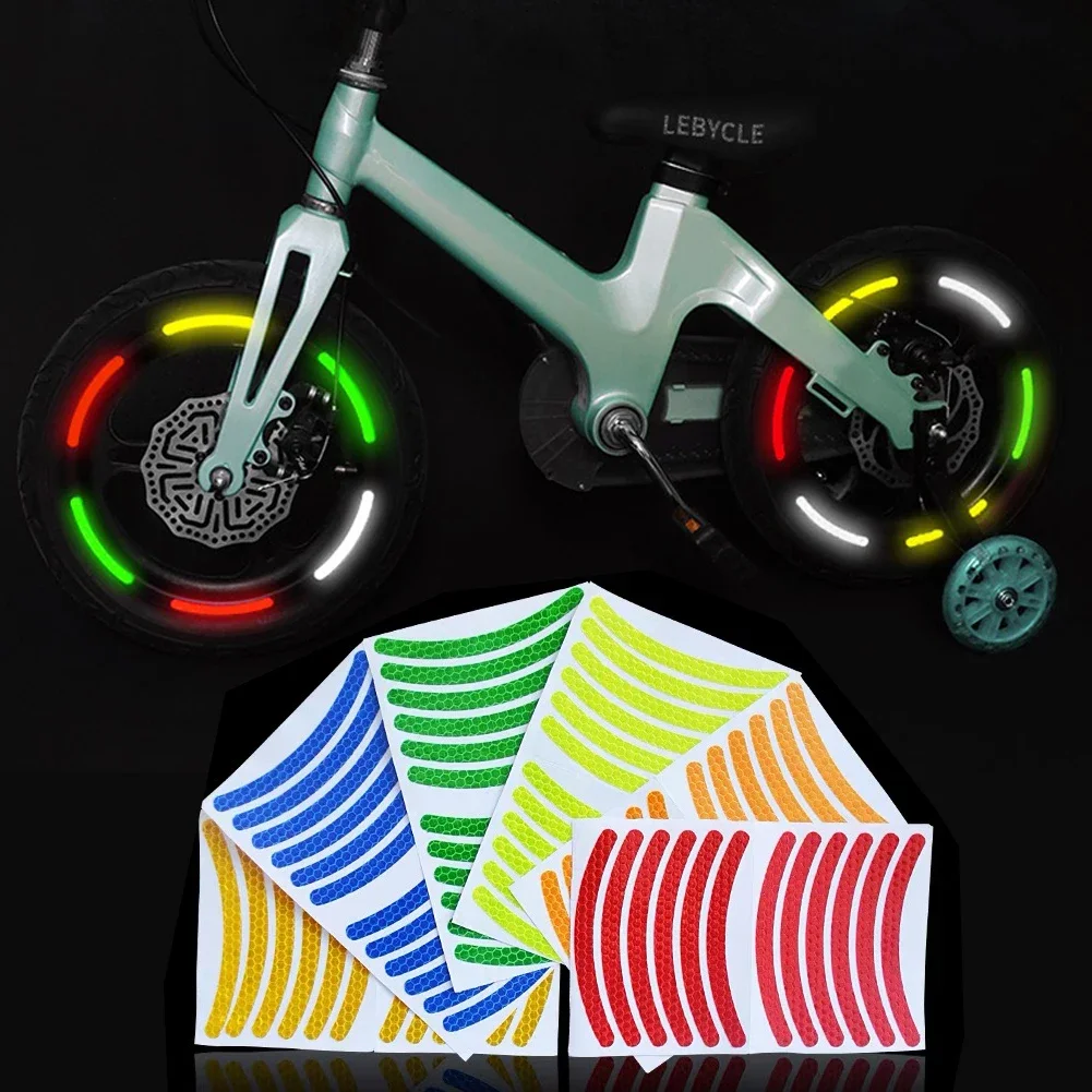 12Pcs-Reflective-Tire-Applique-Tapes-Safety-Stickers-Children-s-Balance ...