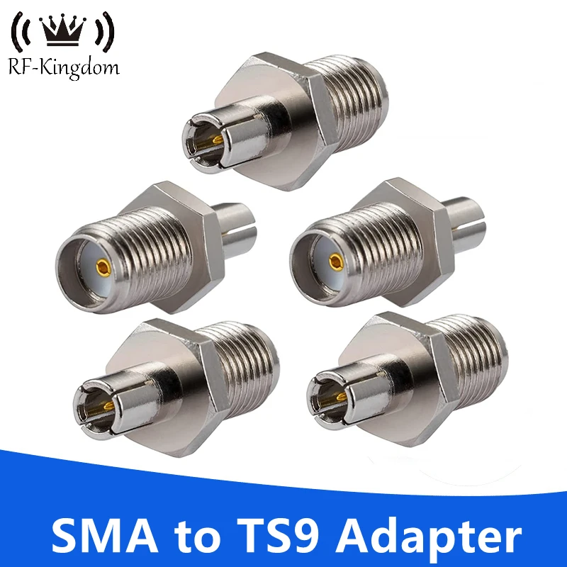 5Pcs-RF-Coaxial-Adapter-SMA-To-TS9-Coax-Jack-Connector-SMA-Female-Jack ...