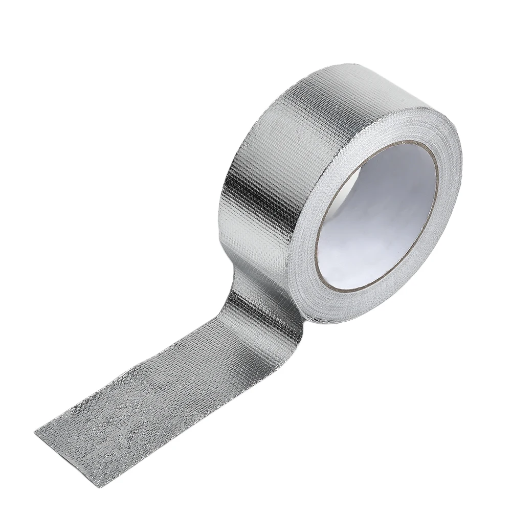 Reflective Aluminum Thermal Exhaust Tape Air Intake Heat Insulation ...