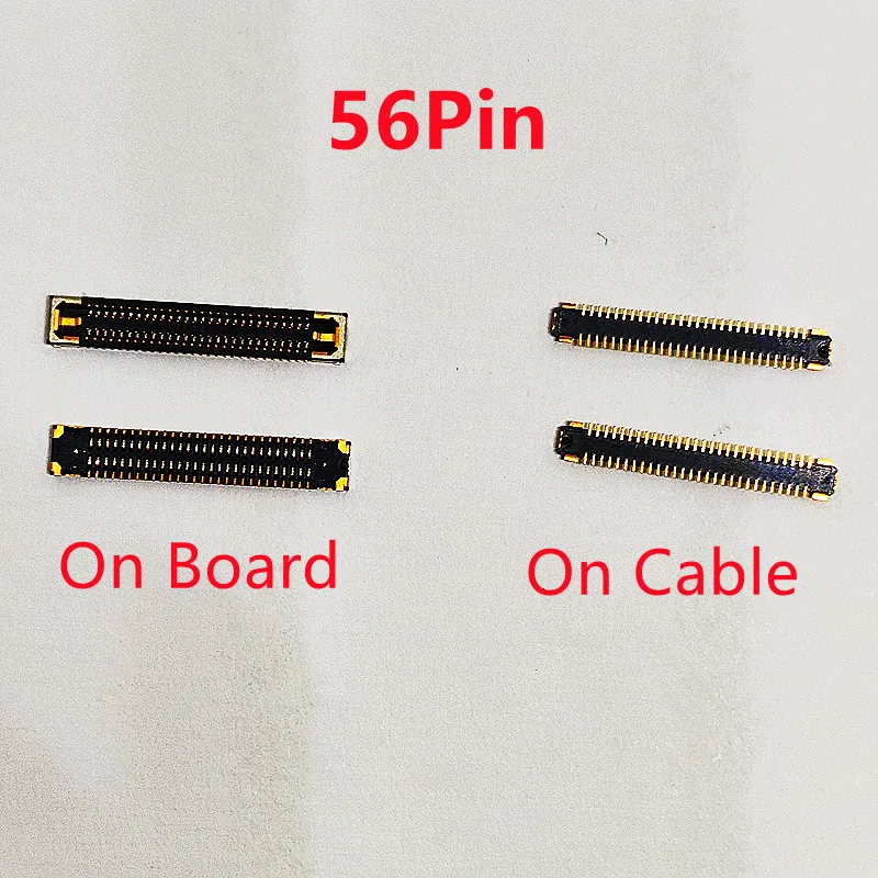 10pcs-56Pin-LCD-Display-Screen-Flex-FPC-Connector-On-Board-For-Samsung ...