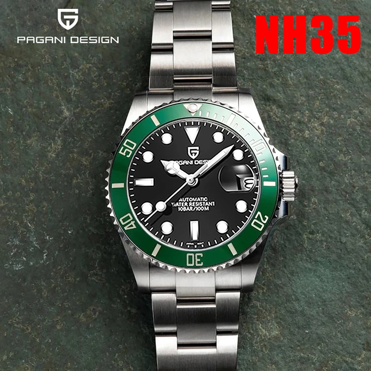 PAGANI-DESIGN-PD1661-reloj-Water-Ghost-40MM-relojes-mec-nicos-autom ...