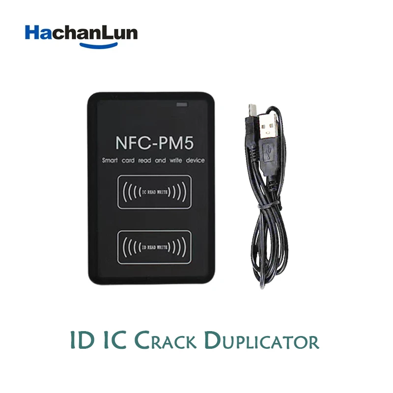 Nfc Pm5 Smart Chip Reader Rfid Copier 13.56mhz Tag Crack Duplicator 125khz T5577 Cuid/fuid Clone ...