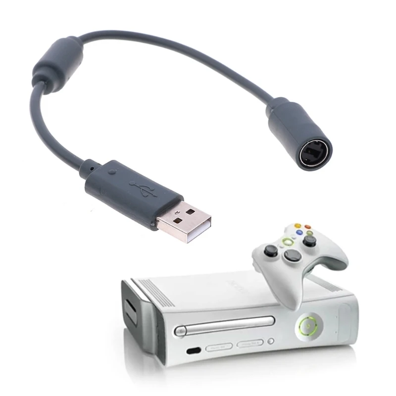 Dongle-USB-Breakaway-Cable-Adapter-Cord-Replacement-for-xbox-360-Game ...