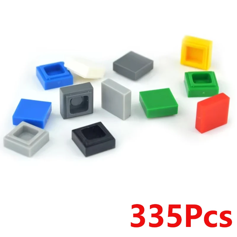 Smooth Tile 1x1 Building Block Figures Colorful Educational Creative ...