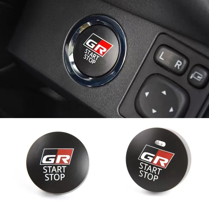 1pcs Engine START STOP Button Car Accessories Key Decor for Toyota GR ...