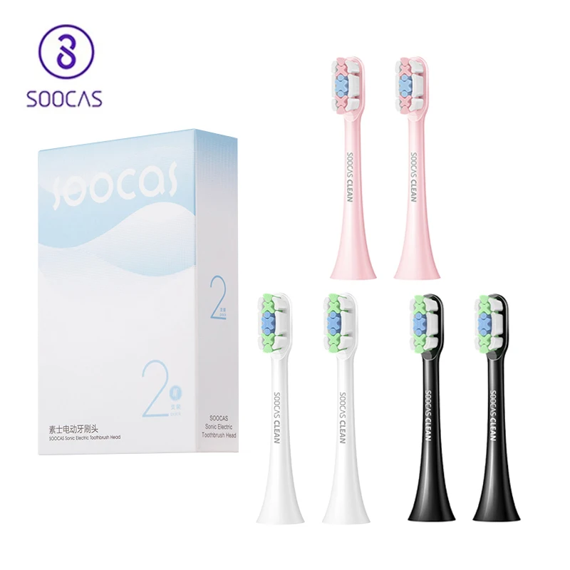 Original SOOCAS Sonic Electric Toothbrush Heads Replacement SOOCAS X1 ...