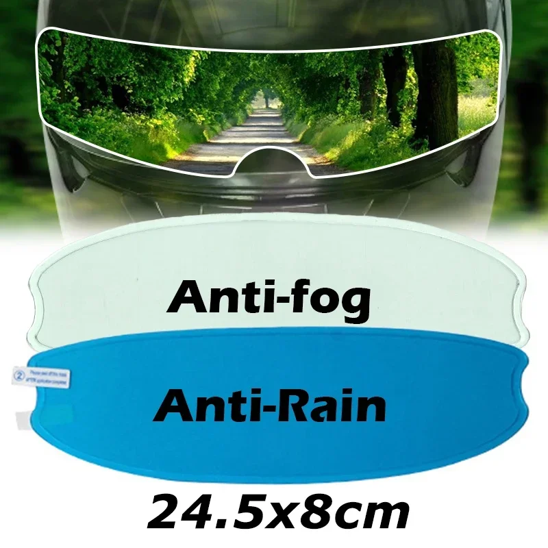 2Pcs Motorcycle Helmet Anti-rain and Anti-fog Films Safety Driving ...