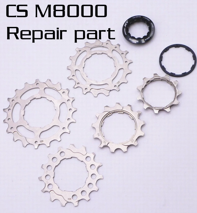 SHIMANO M8000 11 Speed Cassette Sprocket Original Japan Repair Parts Singel Piece 11T 13T 15T ...