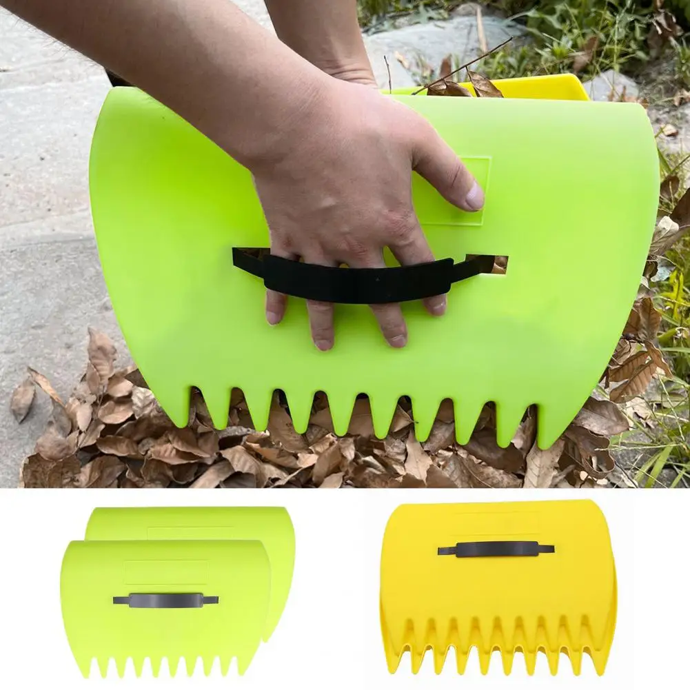 Leaf-Rake-Scoops-Rubbish-Leaf-Collector-Grabber-with-Claws-Ergonomic ...