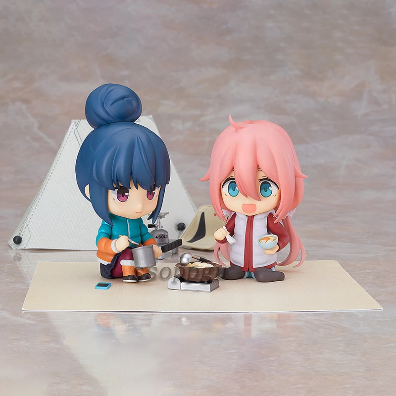Gsc # 981 dx yurucamp shima rin figura #903 nadeshiko q versão modelo de brinquedo pvc figura ...