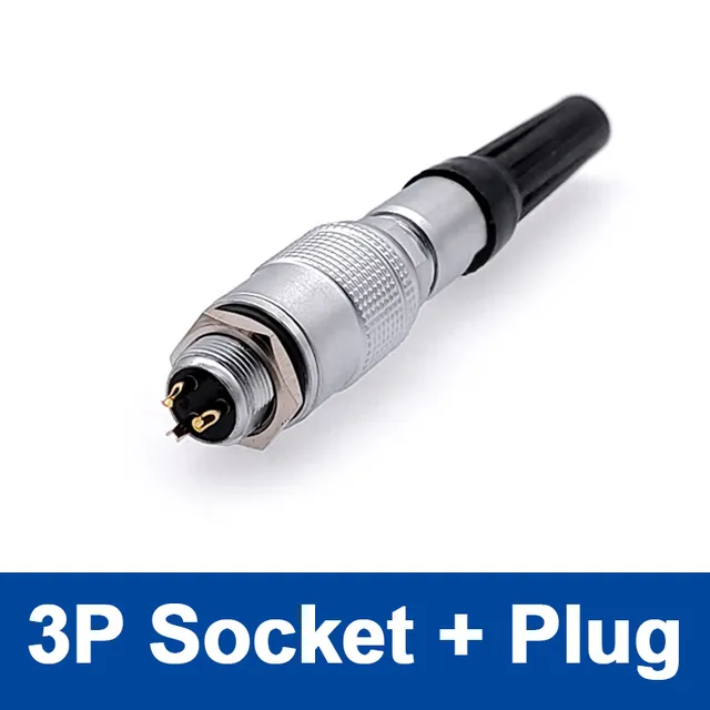 YC8 mini Circular connectors 8mm 2 3 4 5 6 7pin Sensor connector ...