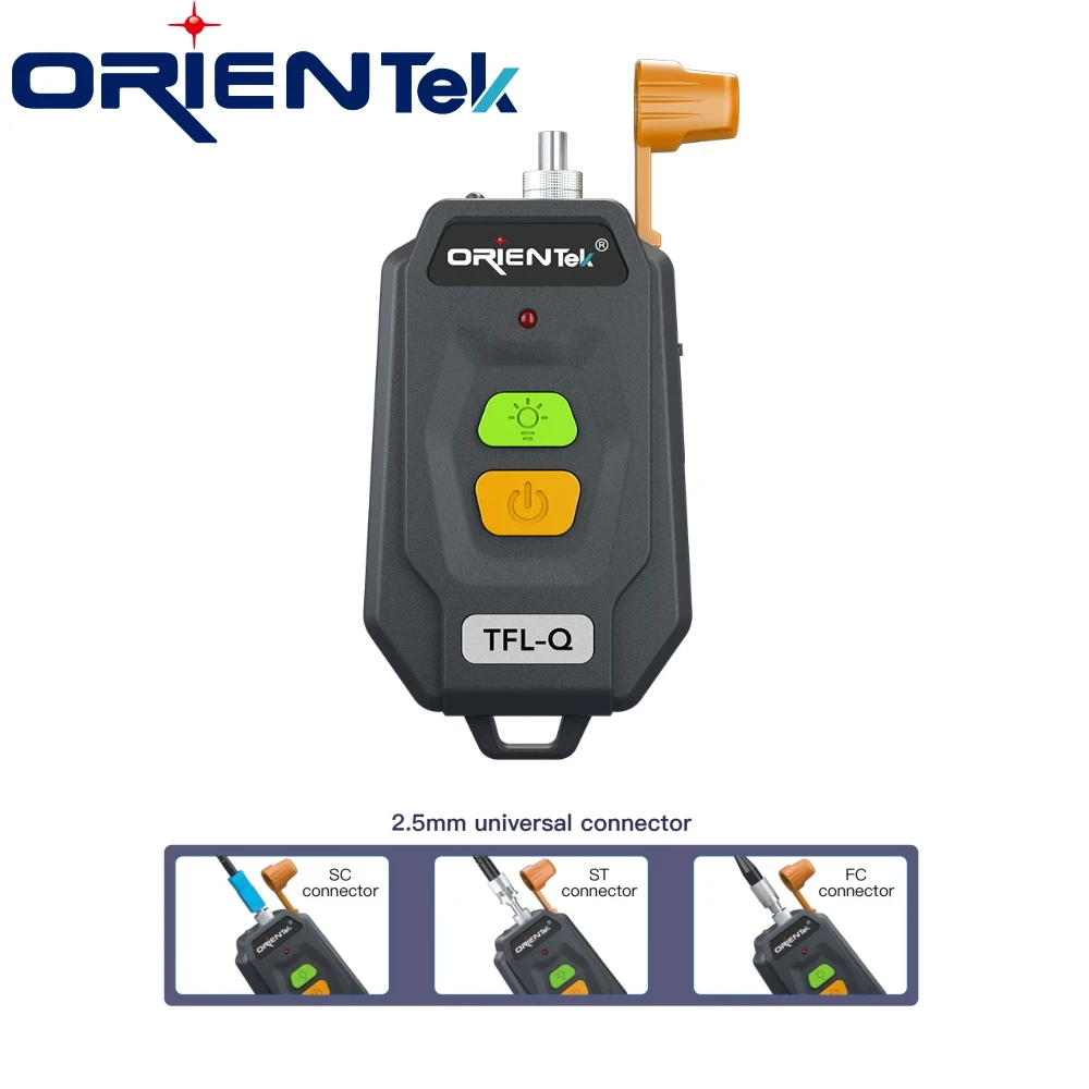 Orietnek Tfl-q 650nm Visual Fault Locator Vfl Red Light Pen Fiber Optic ...