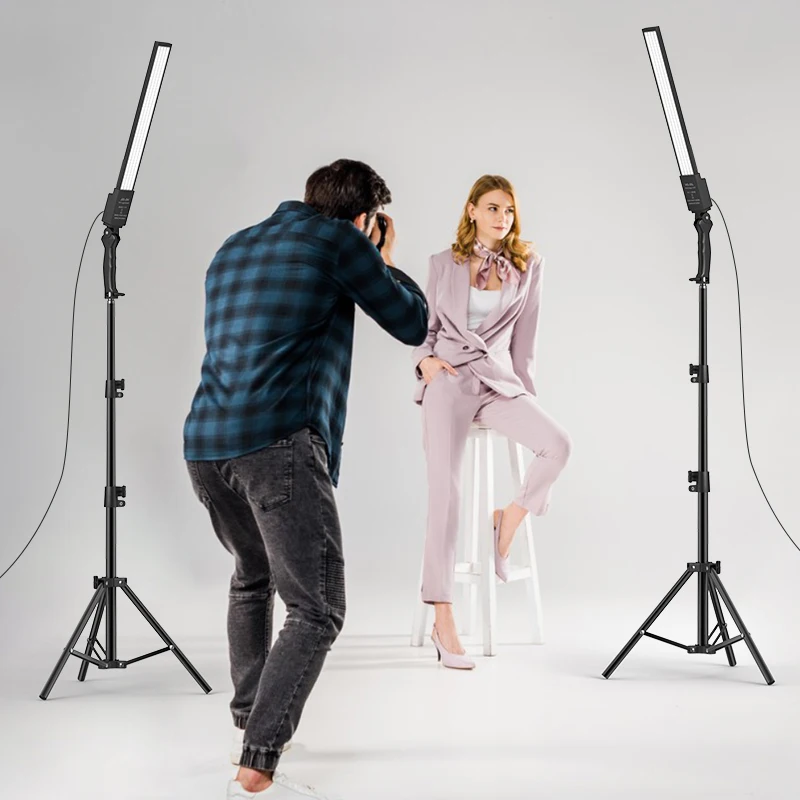 Photography-Studio-LED-Light-Battery-Powered-Handheld-Wand-Video-Light ...