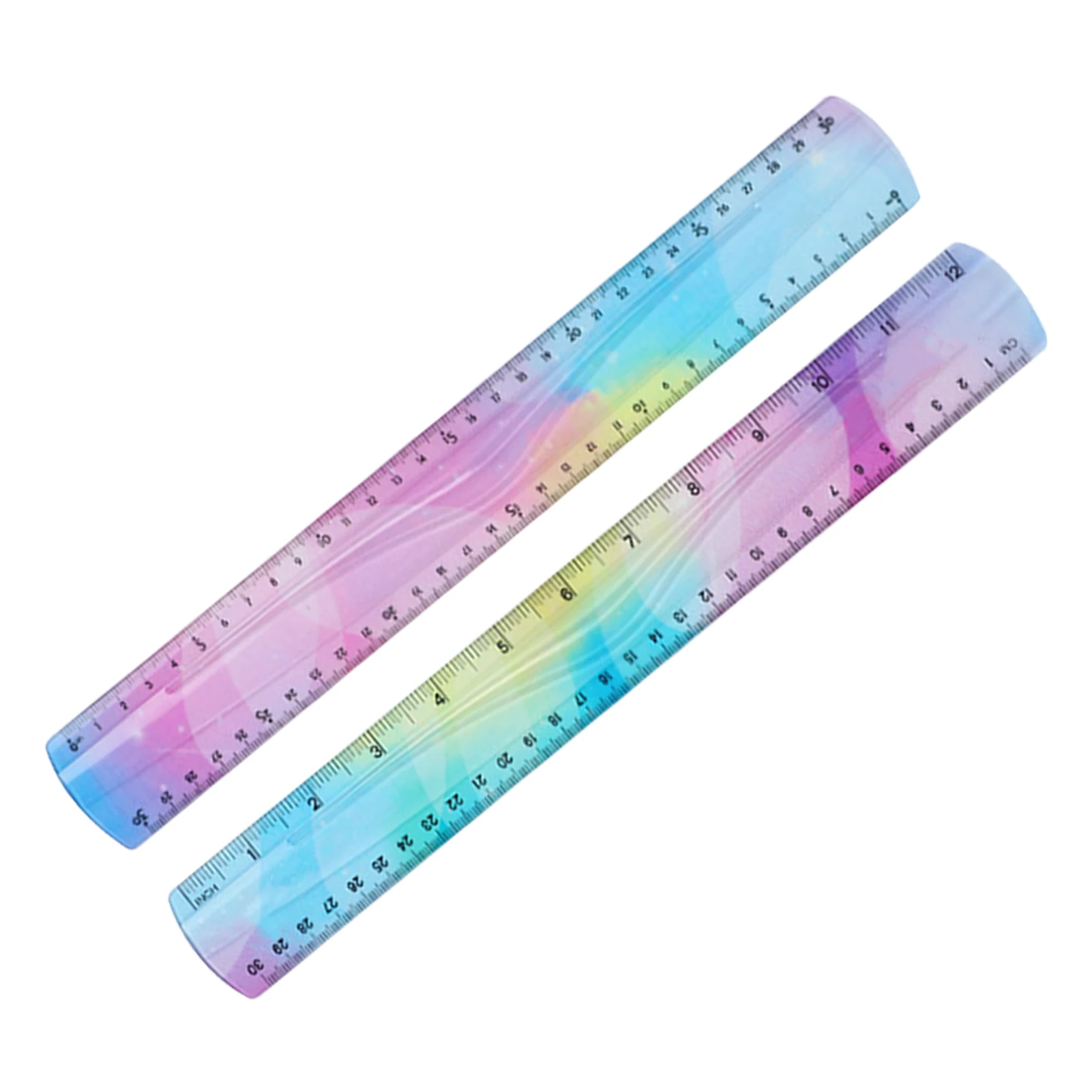 2pcs-30cm-Straight-Folding-Ruler-Measuring-Tools-Soft-Adjustable ...