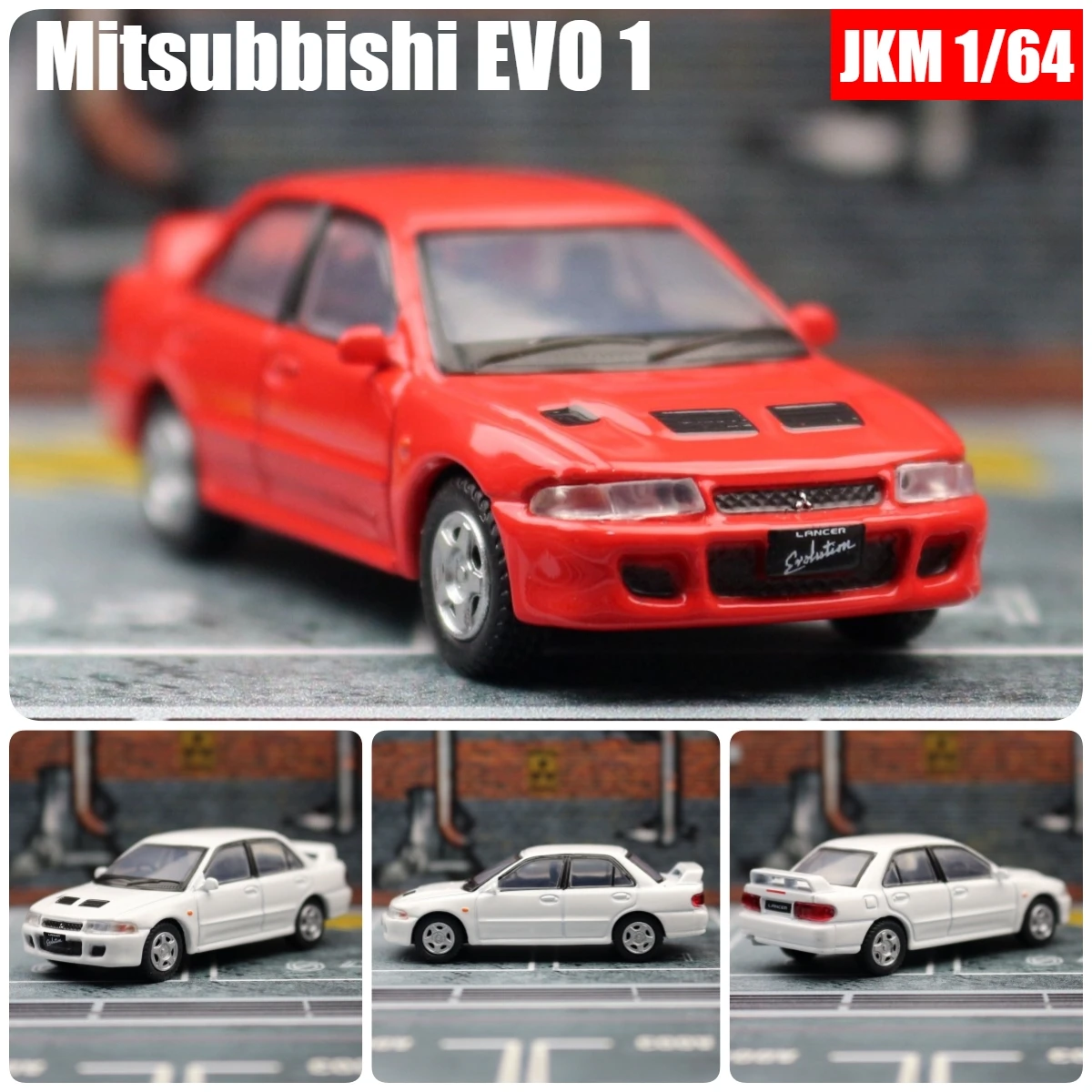 1-64-Mitsubishi-Lancer-Evolution-EVO-1-1993-Toy-Car-1-64-JKM-Diecast ...