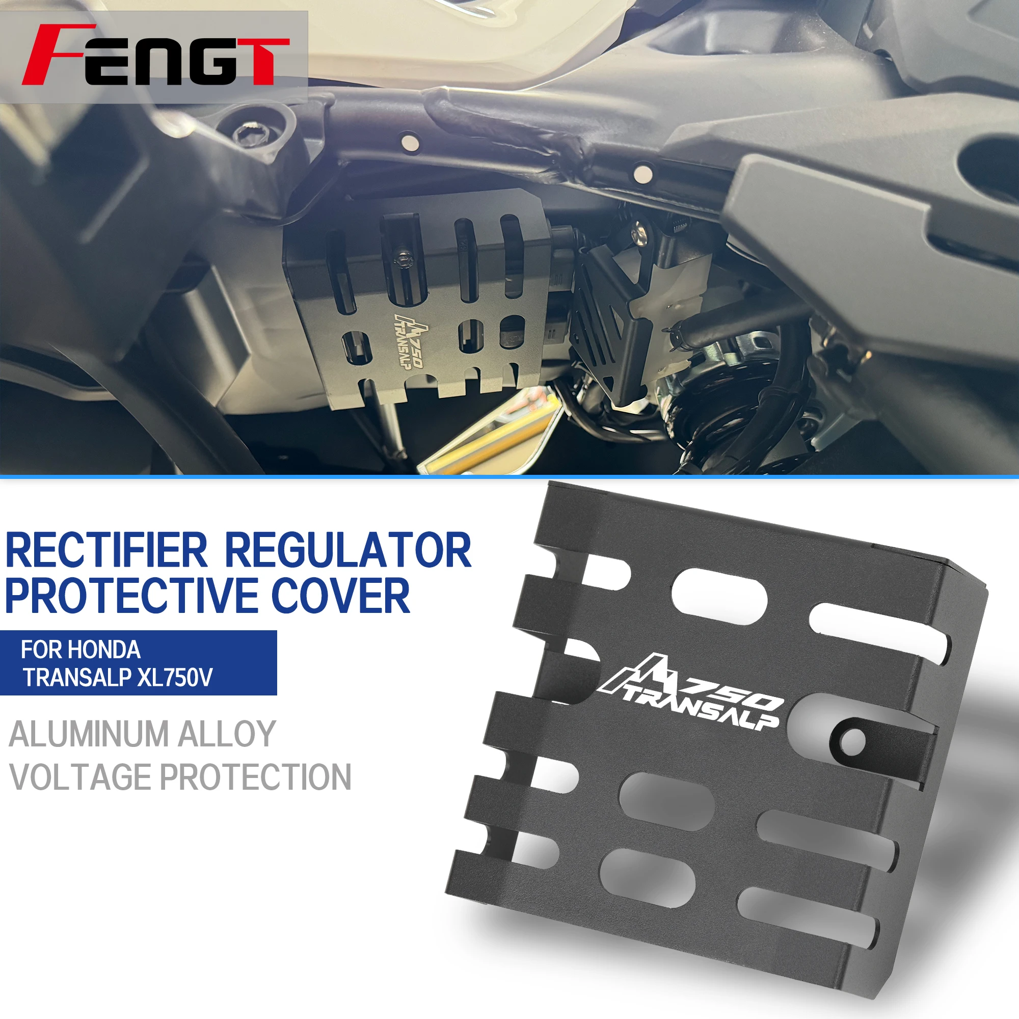For HONDA XL750 Transalp Motorcycle Voltage Rectifier Regulator Guards ...