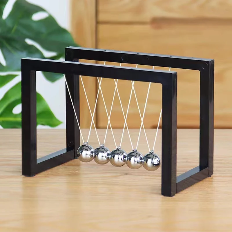 Newton-Pendulum-Balance-Balls-Physics-Science-Kinetic-Desk-Toys-Office ...