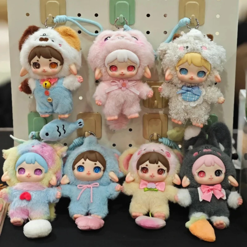 Ruby Happy Fluffy Series Blind Box Vinyl Doll Animal Plush Trendy ...