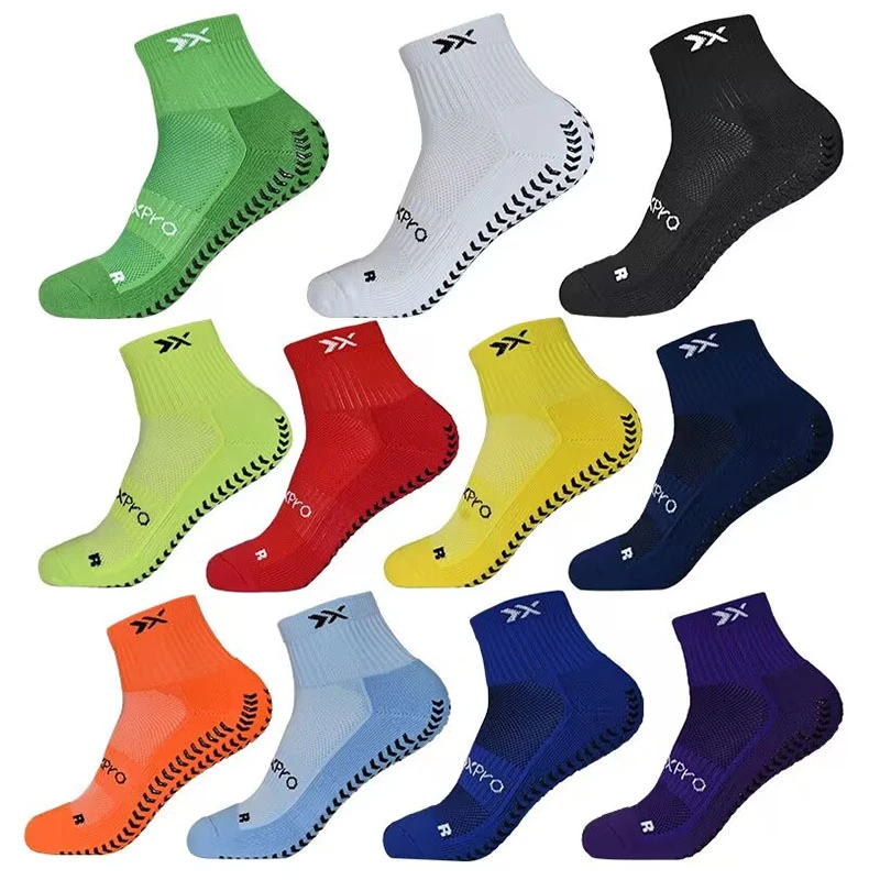 Men's Short Football Socks Towel Bottom Non-Slip Novelty New Soccer ...