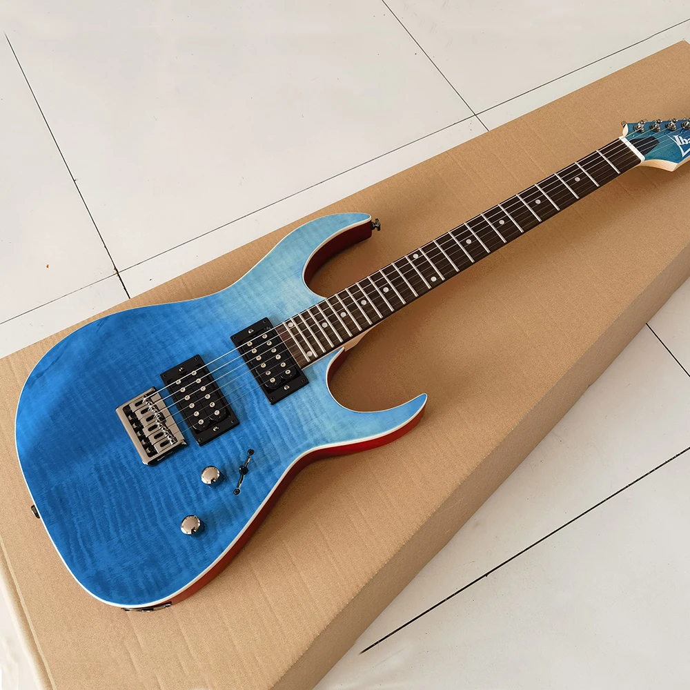 RG-electric-guitar-flame-maple-top-high-quality-pickups-high-grade ...