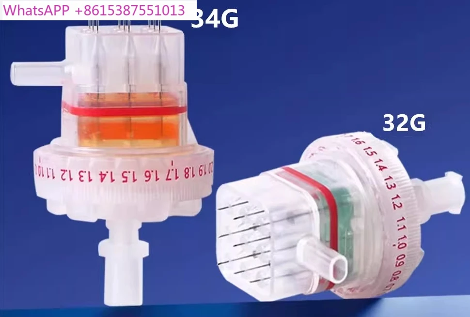 34G 9-pin needle with scale, adjustable negative pressure, universal ...