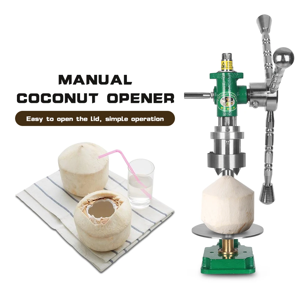 Manual Coconut Opener Stainless Steel Coconut Punching Machine Young ...