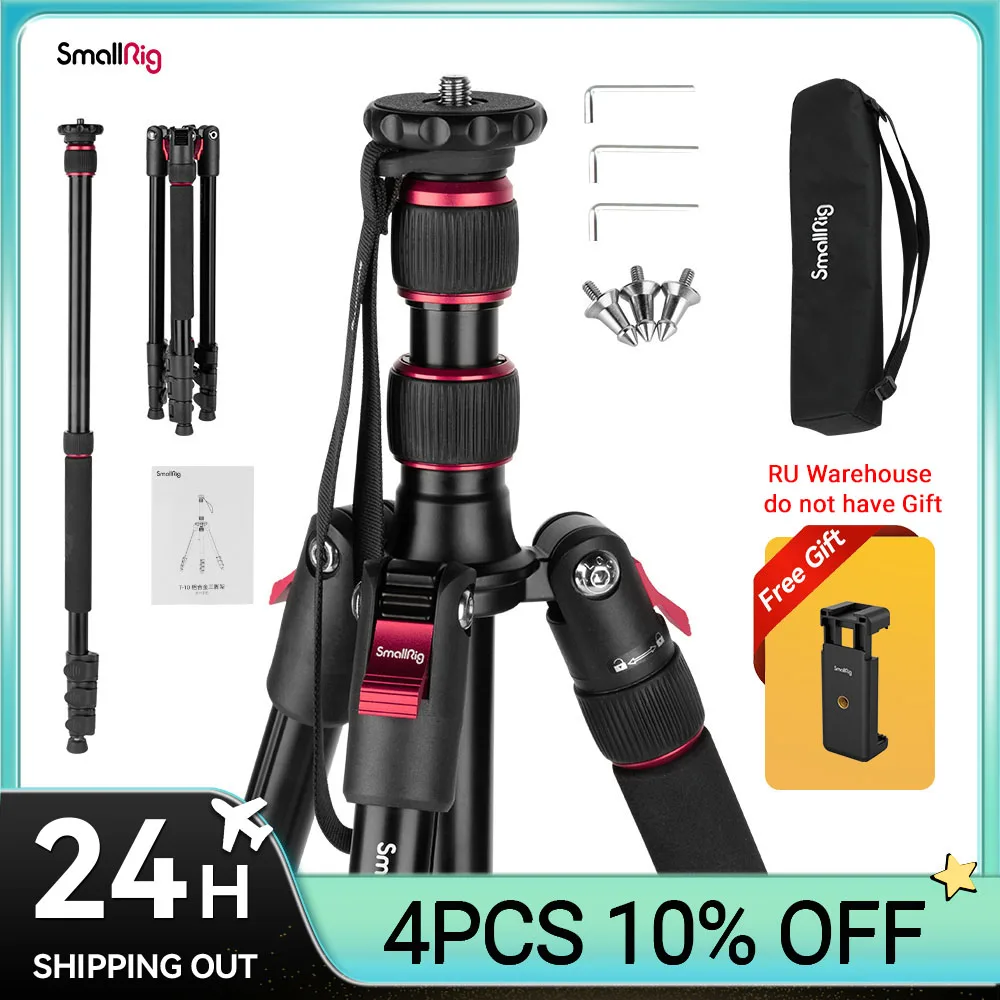 Trip-de-alum-nio-SmallRig-para-c-mera-e-telefone-leve-e-dobr-vel-carga ...