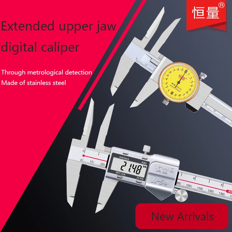 Upper-Long-Claw-Digital-Display-Vernier-Caliper-0-150-200mm-Upper-Claw ...
