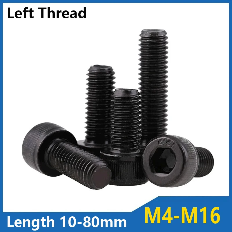 12-9-Grade-Steel-Left-Way-Hand-Left-Handed-Thread-Cap-Cup-Allen-Head ...