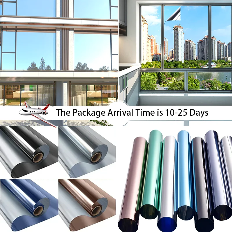 House-Anti-Look-Window-Privacy-Film-Adhesive-Vinyl-Mirror-Foil-One-Way ...