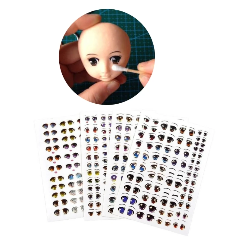 11-Sheet-Eye-Stickers-Eye-Decals-Face-Stickers-Dolls-Eyeball-Eyes ...