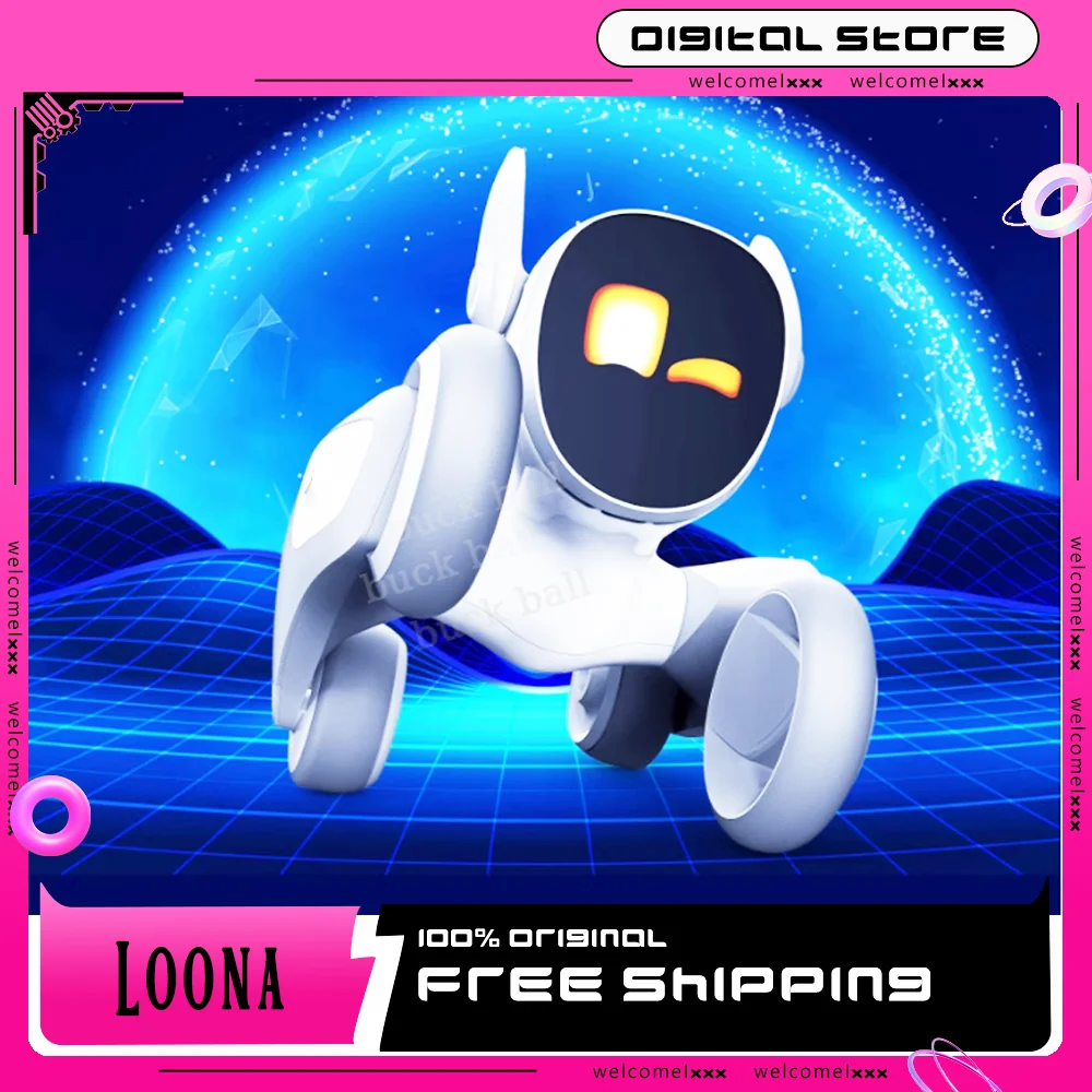 LOONA-Robothond-Intelligente-metgezel-Huisdier-Slimme-machine-Hond ...