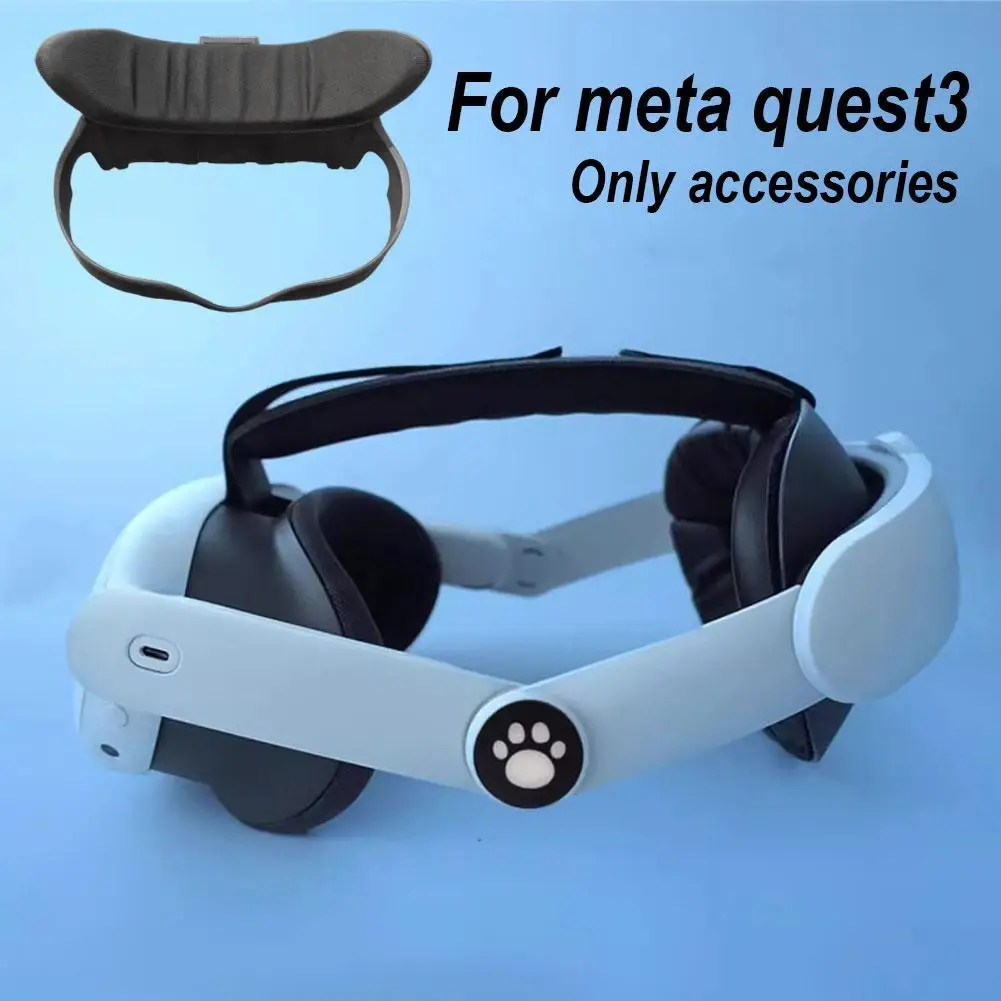 Open-Face-Forehead-Cushion-Pad-For-Meta-3-VR-Anti-sweat-Head-Pad-For ...
