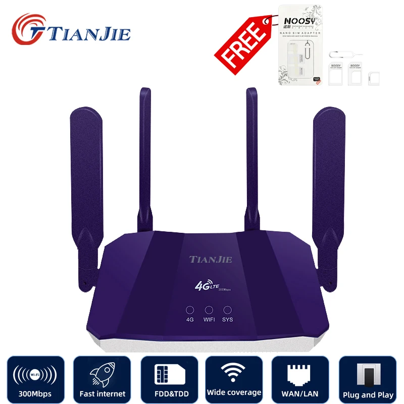 TIANJIE-4g-Router-Wifi-Wi-Fi-Modem-Wi-fi-Lte-Access-Point-Mobile-CPE ...