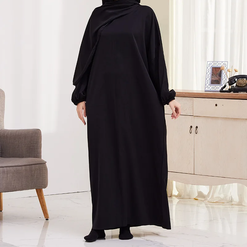 Women-Hooded-Muslim-Hijab-Dress-Eid-Prayer-Garment-Jilbab-Abaya-Long ...