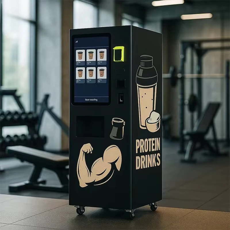 Smart Whey Protein Shake Vending Machine Customized Innovative Gym ...