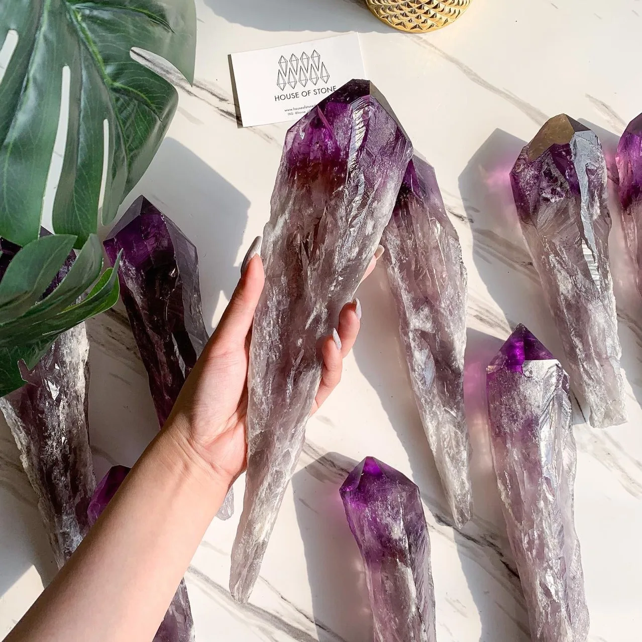 Amethyst-Wand-Stone-Natural-Crystal-Healing-Tower-Raw-Reiki-Gem ...