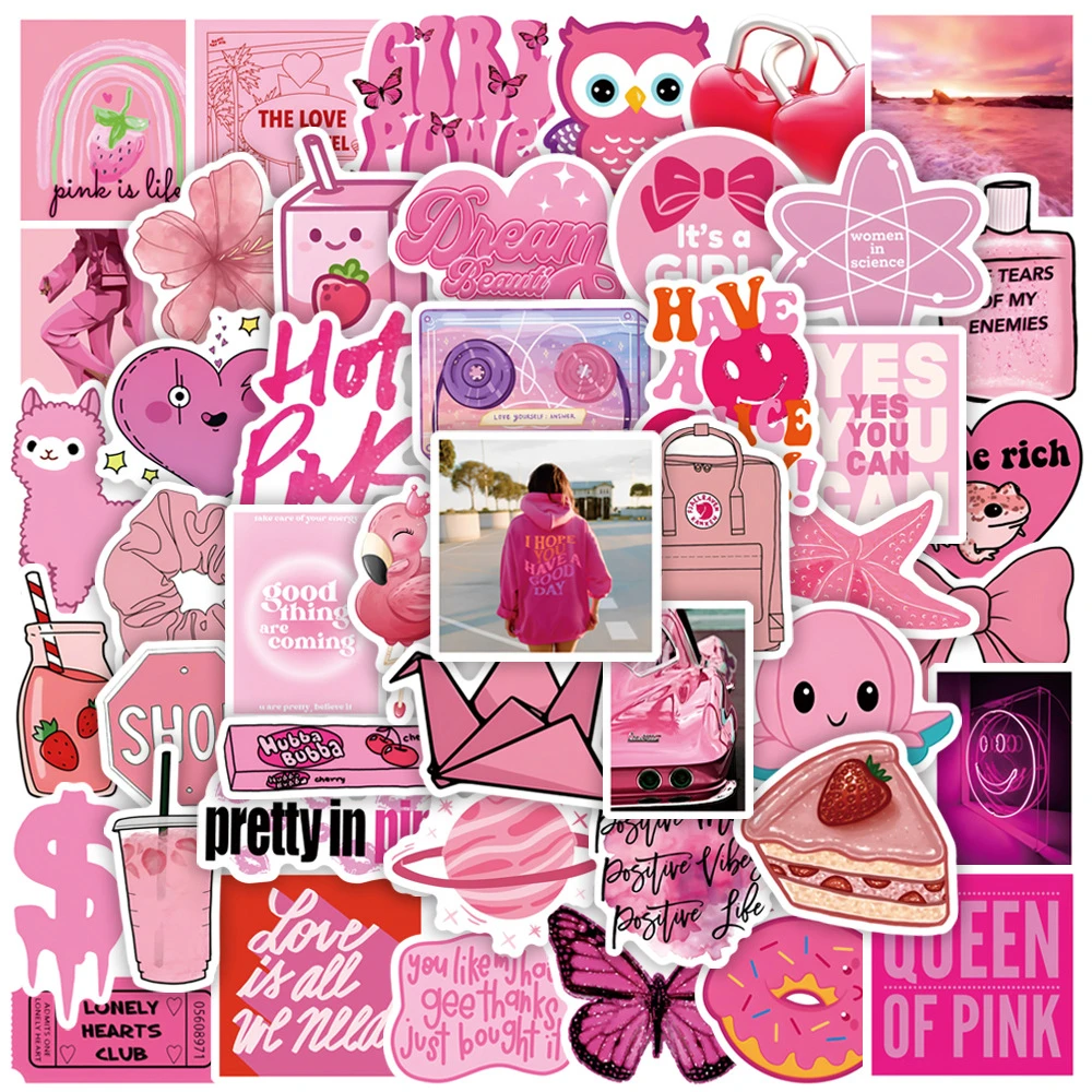 Cute Pink Aesthetic Stickers | lupon.gov.ph
