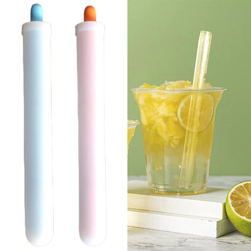 1Pc-Reusable-Ice-Straw-Mold-Silicone-Ice-Straw-Mold-Drinking-Straw ...