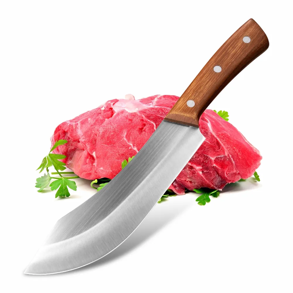 7-Inch-Chef-Knife-Cleaver-Meat-Chopping-Vegetable-Kitchen-Knife-Hand ...