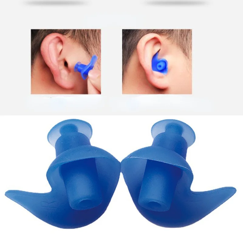 Silicone Sleeping Ear Plugs Sound Insulation Ear Protection Earplugs ...