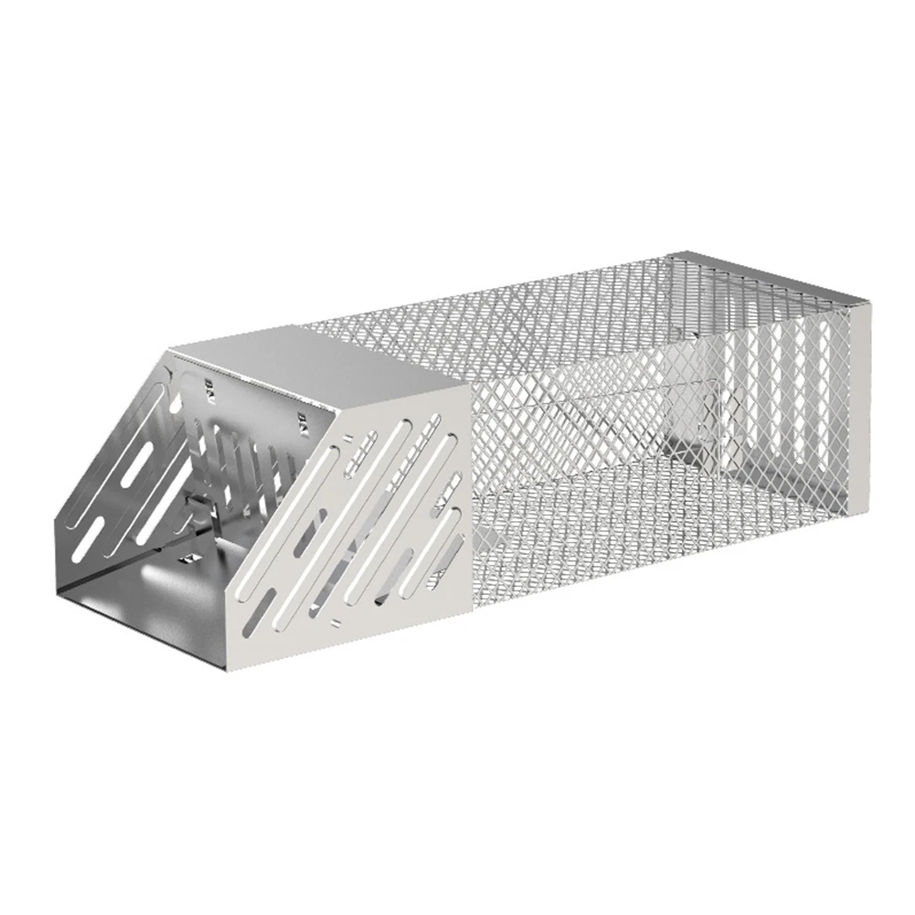 Safety-Mouse-Cage-Non-toxic-Indoor-Outdoor-Rat-Trap-Stainless-Steel ...