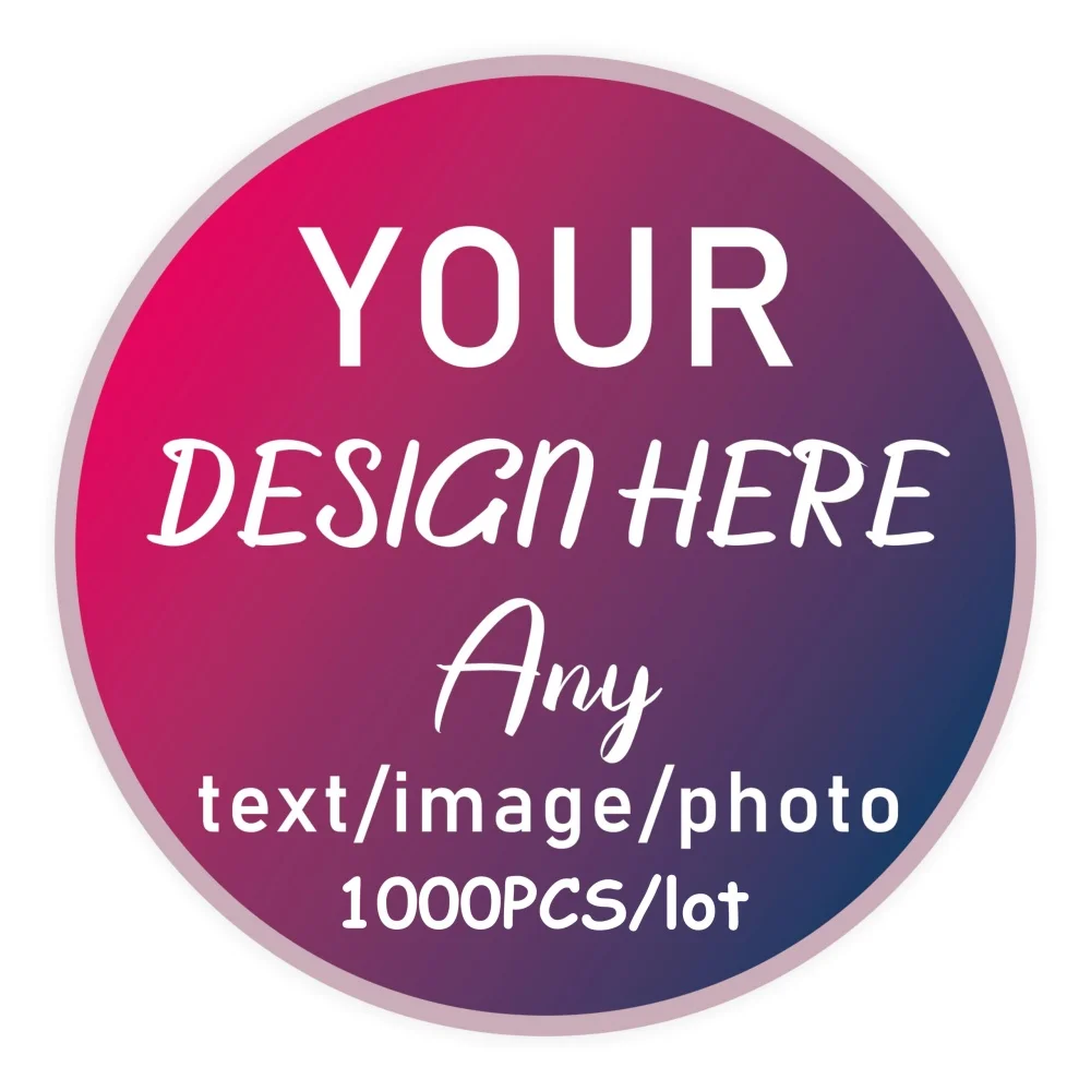 1000PCS-Custom-Stickers-Customize-Logo-Sticker-Personalized-Sticker ...