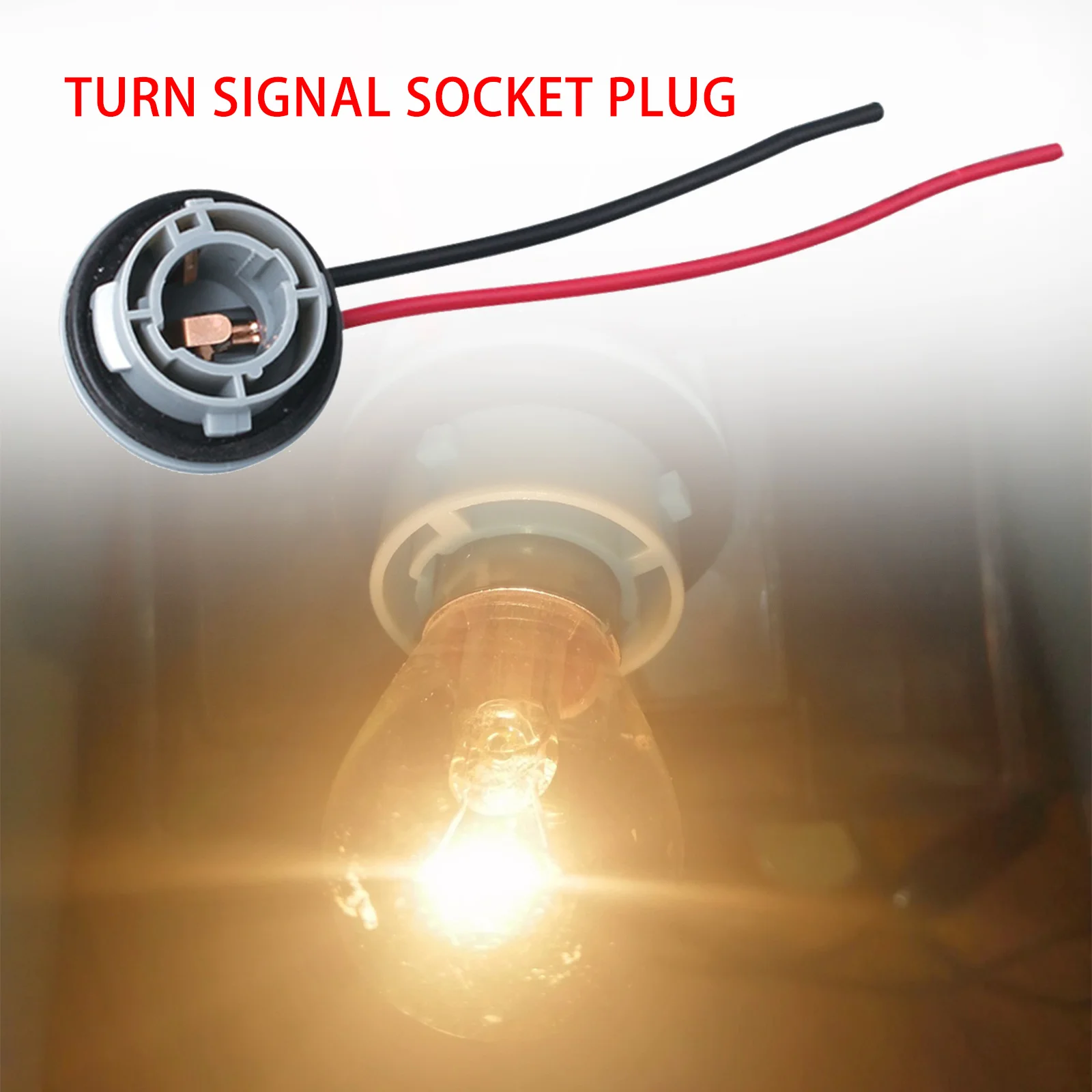2Pcs-1156-Bulb-Socket-BA15S-Lamp-Holder-P21W-Adapter-Base-Connector ...