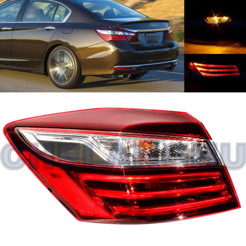 LED Tail Light For Honda Accord sedan 2016 2017 US version Left Outer ...